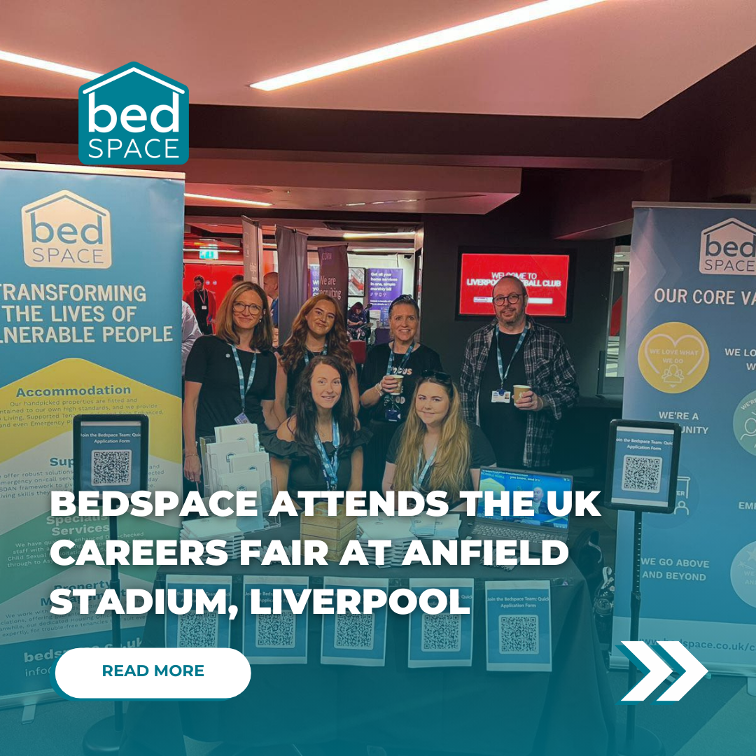 Bedspace Attends the UK Careers Fair at Anfield Stadium, Liverpool ...