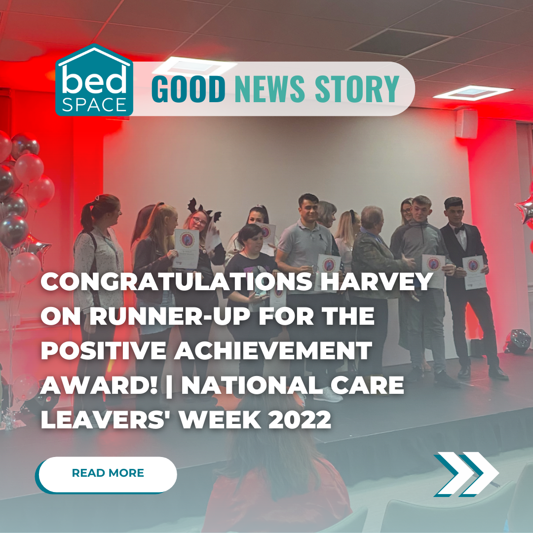 Congratulations Harvey on Runner-Up for the Positive Achievement Award ...